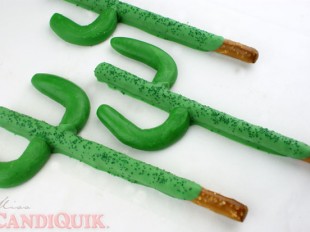 Cactus Pretzels | CANDIQUIK